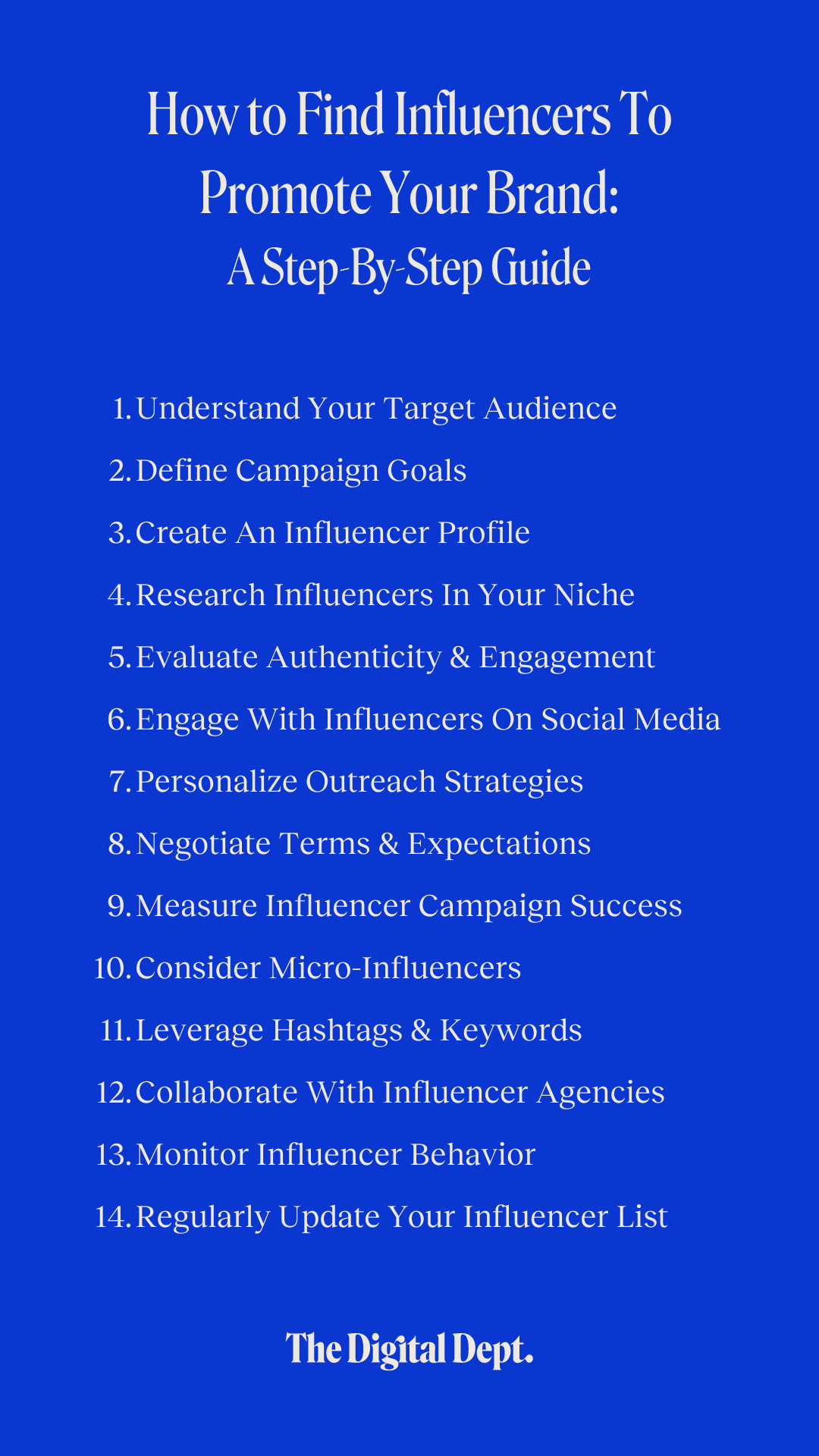 How to Find Influencers to Promote Your Product - The Digital Dept