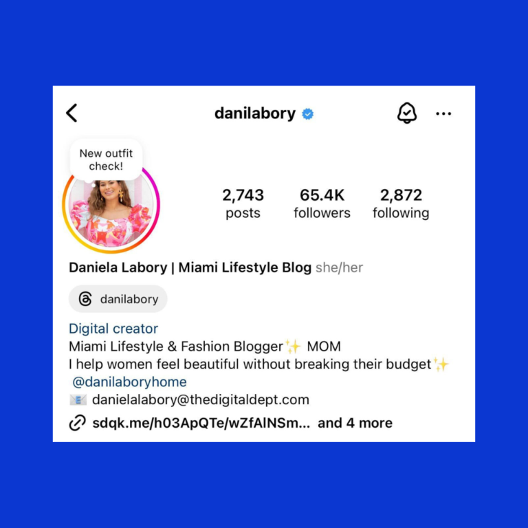 5 Ways To Optimize Your Instagram Profile as a Creator - The Digital Dept
